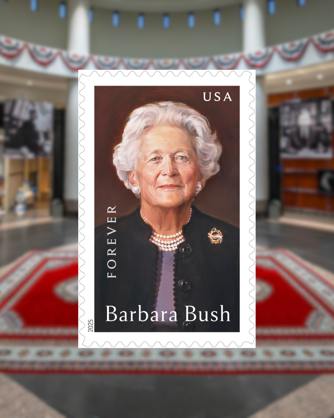 Barbara Bush Stamp