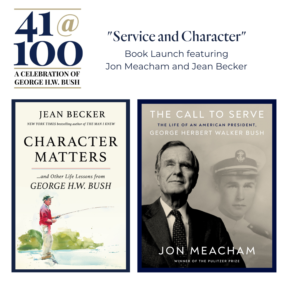 41@100 Book Launch featuring Jon Meacham and Jean Becker