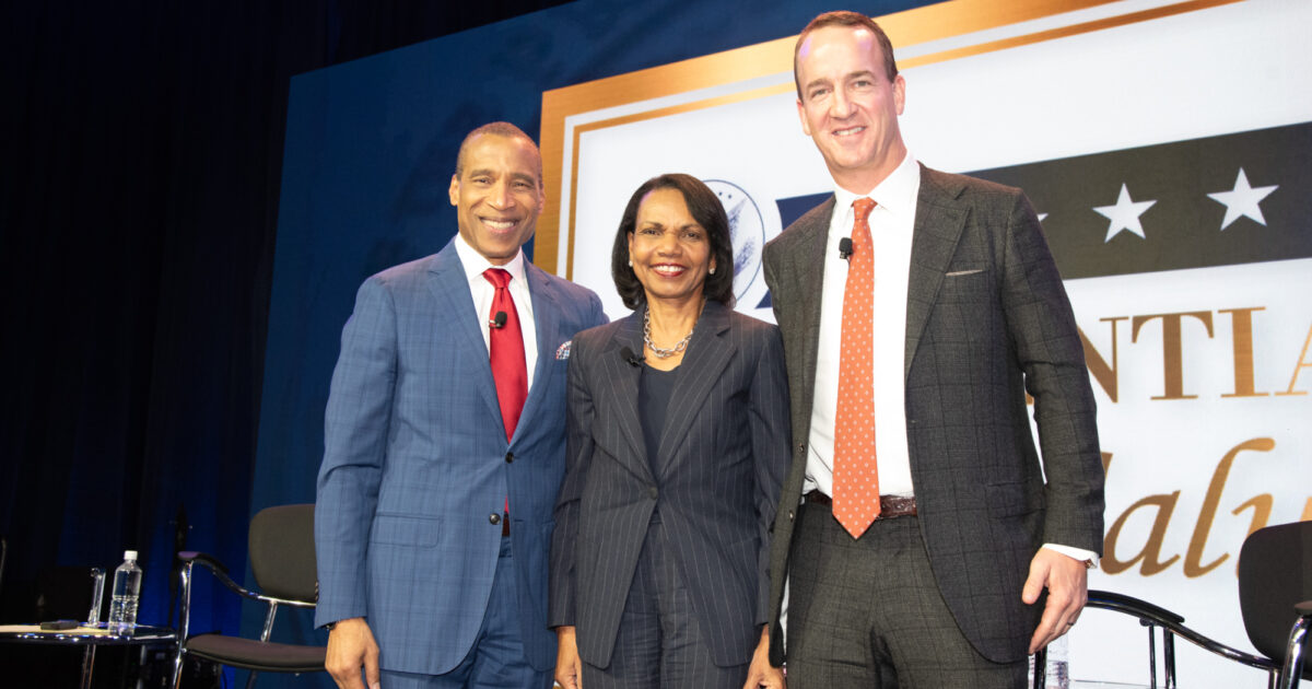 Condi Rice and Peyton Manning Headline $1 Million Dinner ‘Salute’ to…