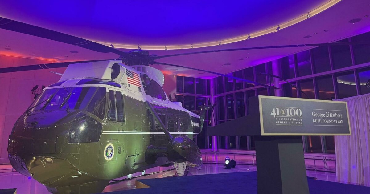 Retired Marine One Finds Permanent Home at Presidential Library and…